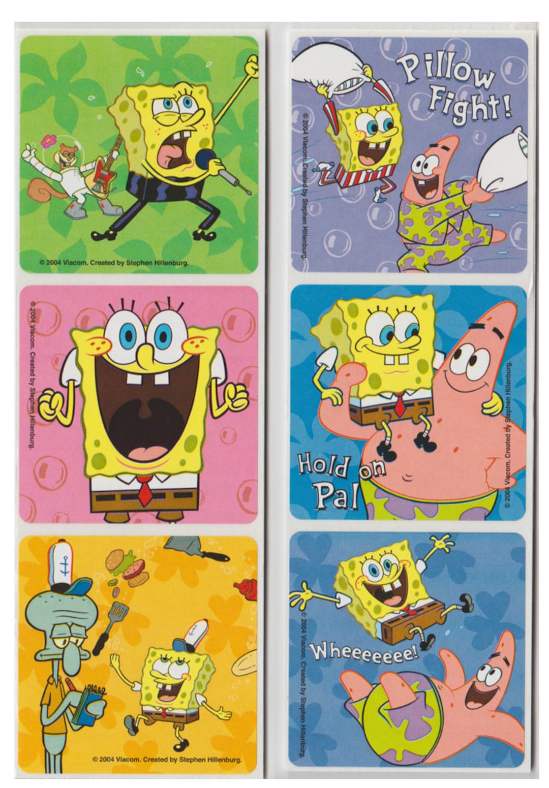 25 Spongebob (licensed) Stickers, 2.5" X 2.5", Party Favors - Etsy