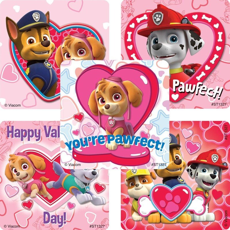 Paw Patrol Valentine - Etsy