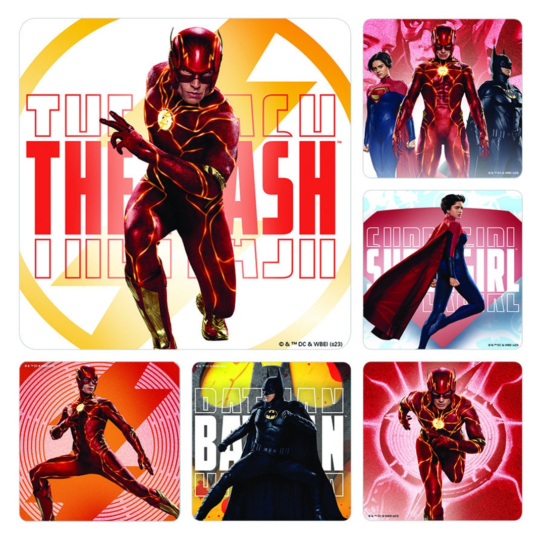 25 licensed the Flash Stickers, 2.5 X 2.5, Party Favors - Etsy