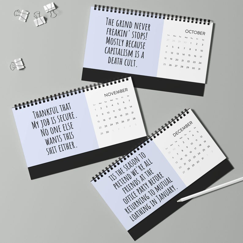 Another Year of This Shit: 2026 Edition - Funny Desk Calendar for Work ...