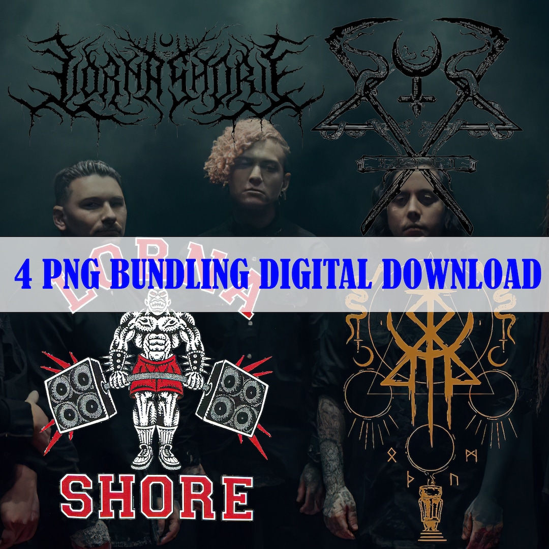 Lorna Shore Digital PNG, Lorna Shore Tour 2024, Lorna Shore Digital Download, Lorna Shore PNG ...