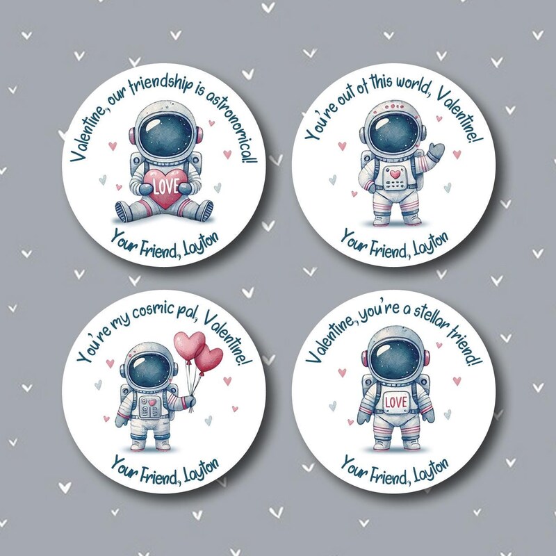 Space Valentine - Etsy