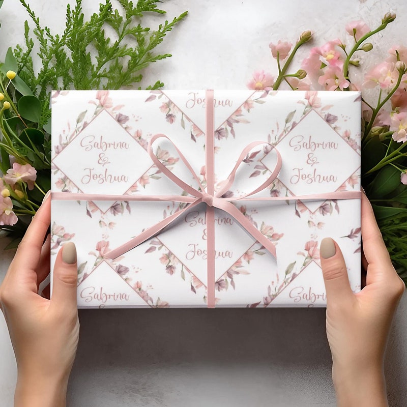 Wedding Wrapping Paper - Etsy