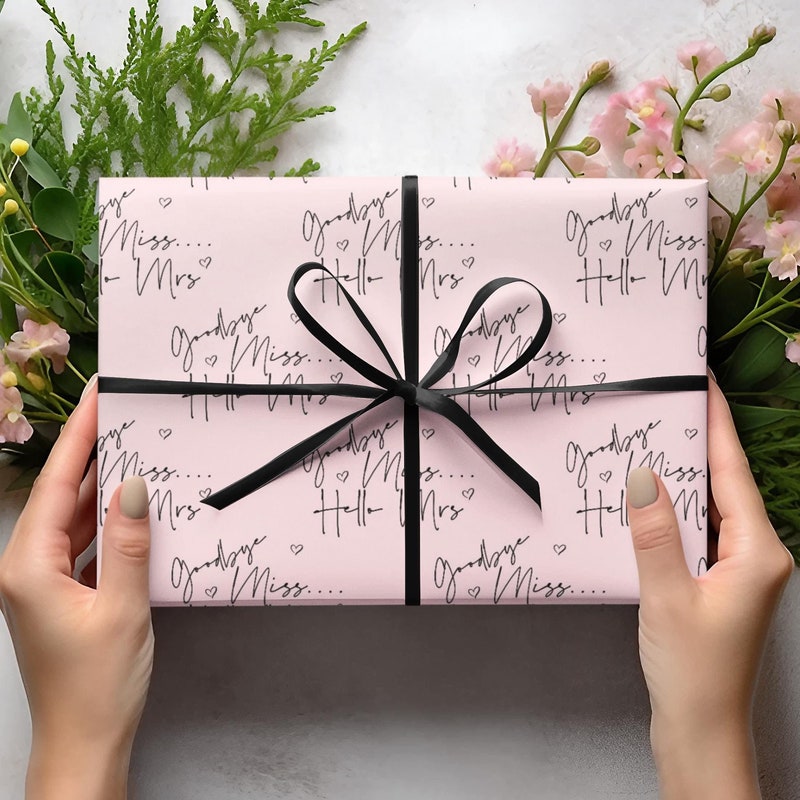 Goodbye Miss Hello Mrs - Etsy