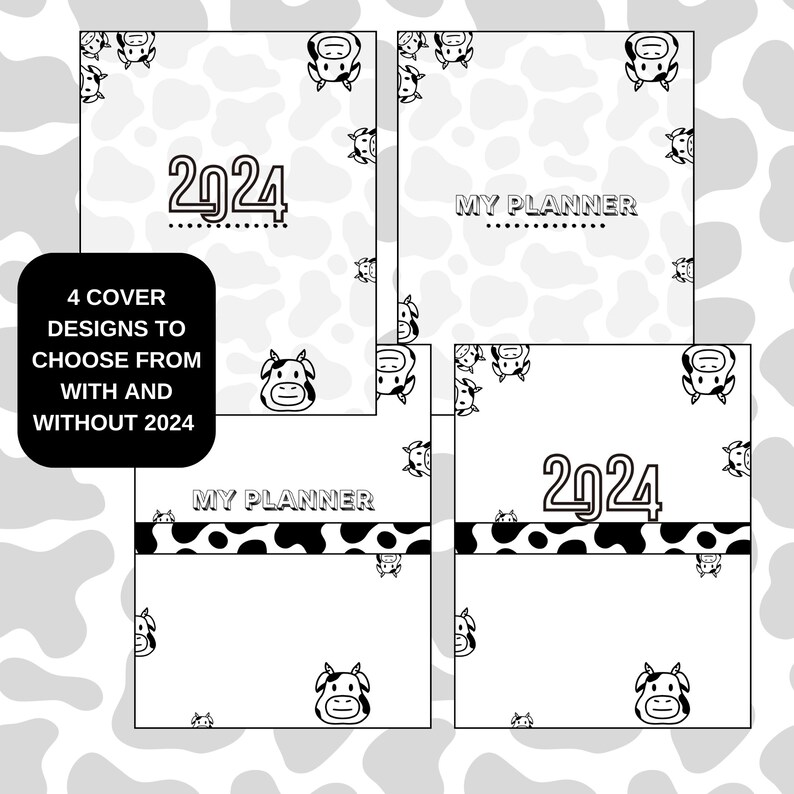 2024 DIGITAL PLANNER Printable Organizer Bundle Meal - Etsy Canada