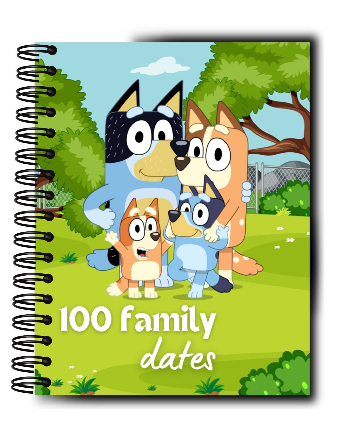 100 Family Dates Bluey Album - Etsy