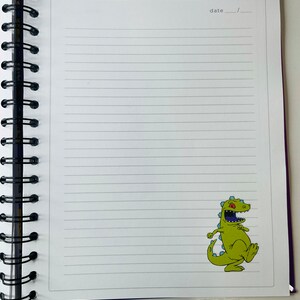 Hardcover Notebook Nickelodeon, Vintage Rugrats Spiral Notebook - Etsy