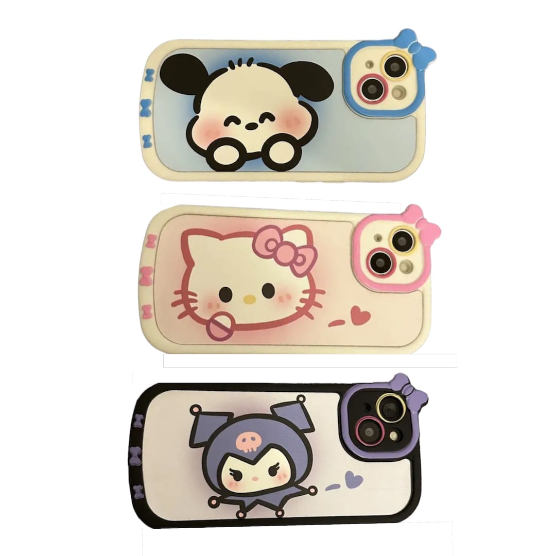 Hello Kitty/kuromi/pochacco Kawaii Sanrio Phone Cases - Etsy