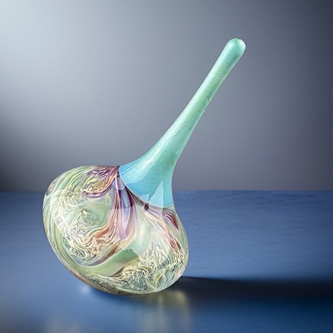 Planetary Glass Spinning Top. Each One is Unique. One of a Kind ...