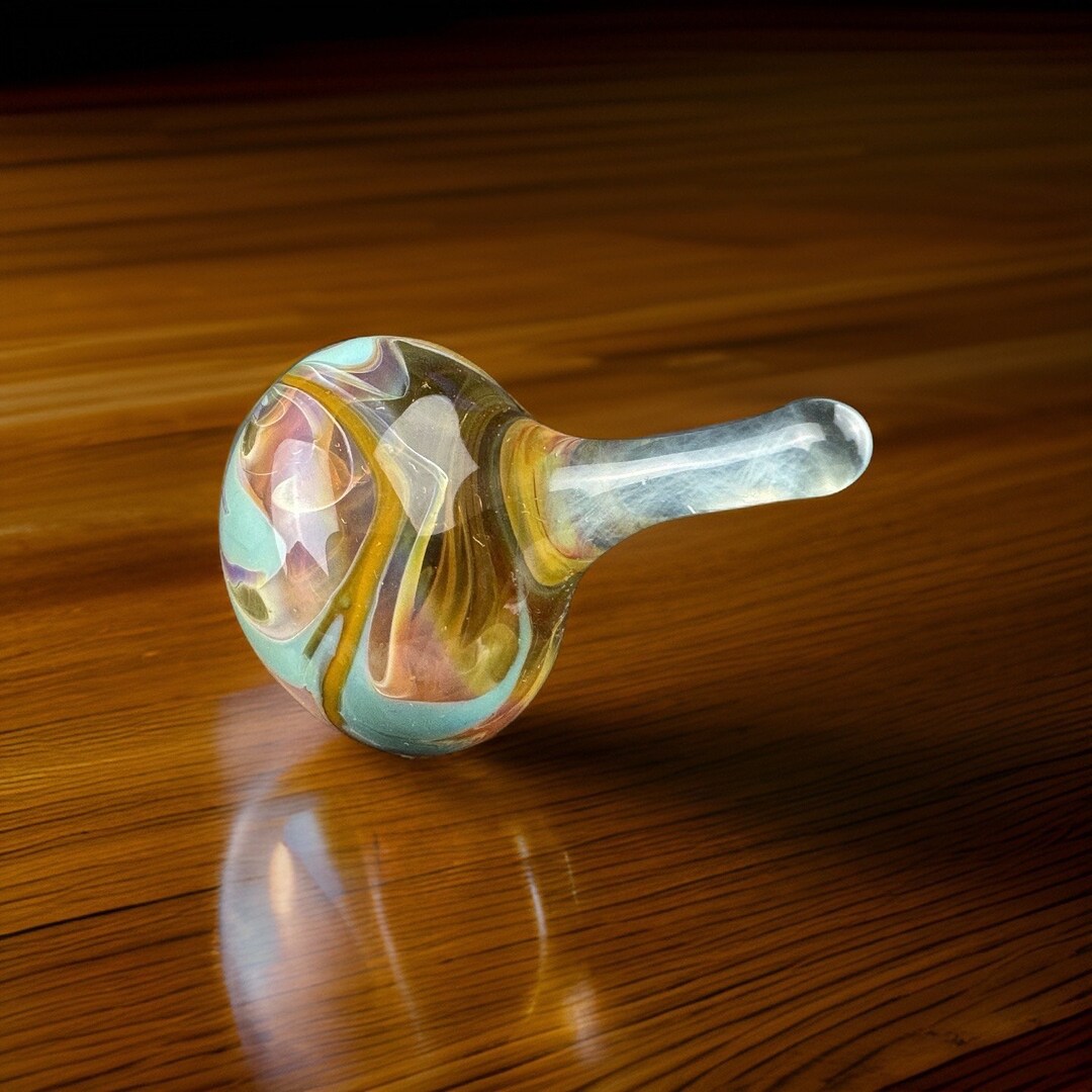 Tangerine Dream Glass Spinning Top. Each One is Unique and One of a ...