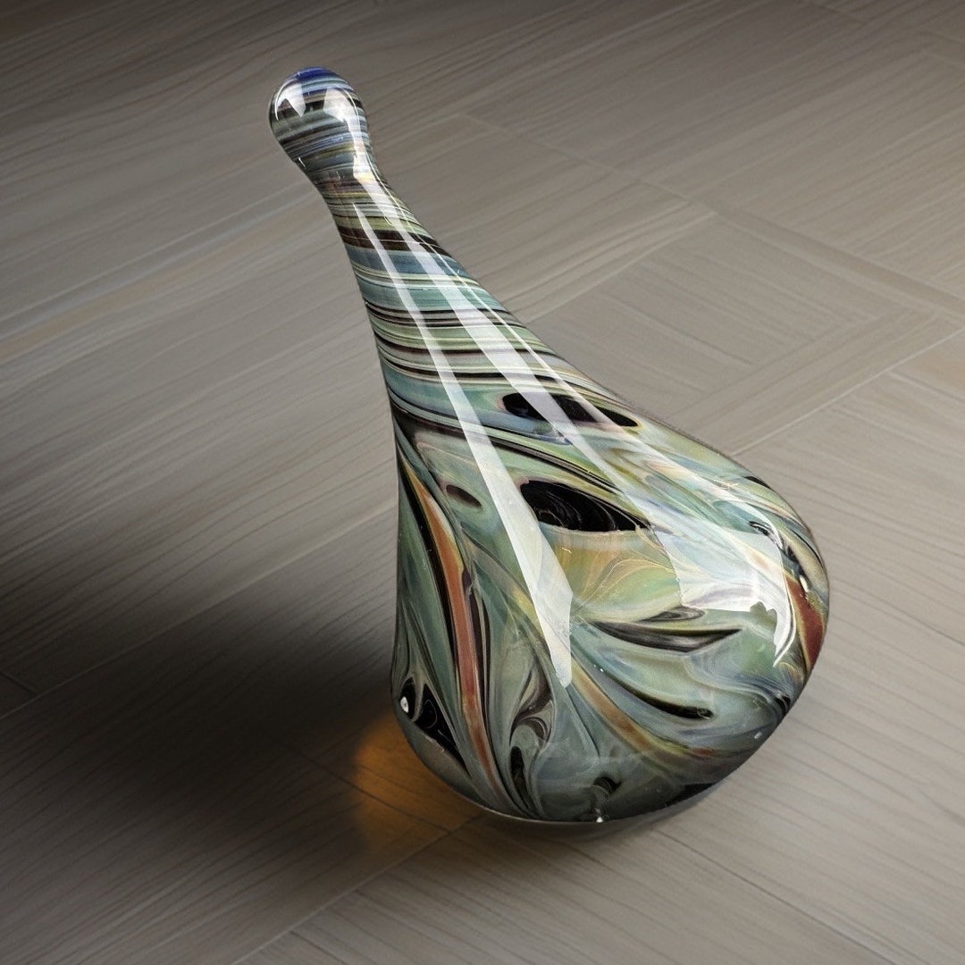 Handmade Glass Spinning Top. Each One is Unique. Glass Art, One of a ...