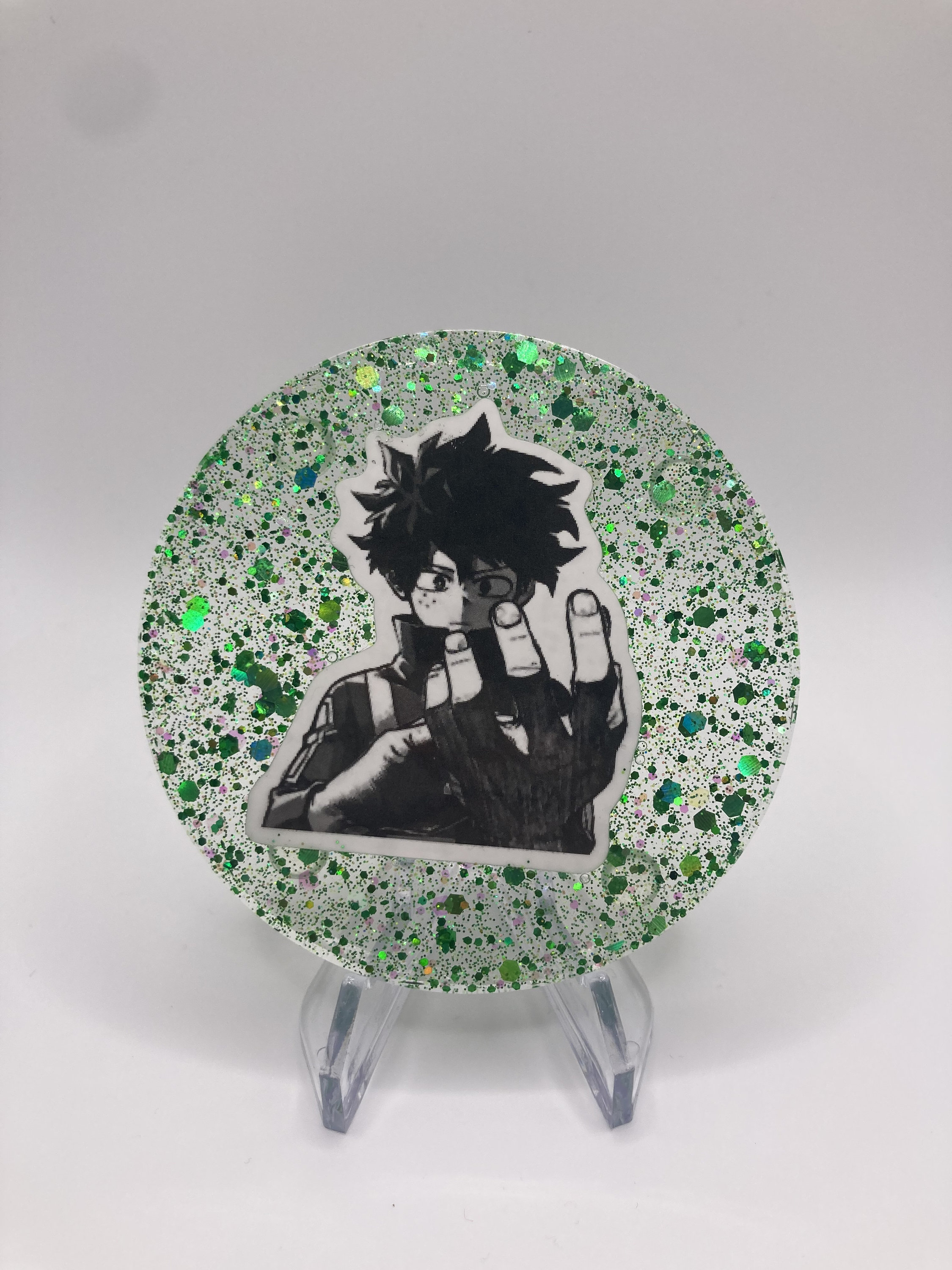 My Hero Academia Deku 4pc Coaster Set - Etsy