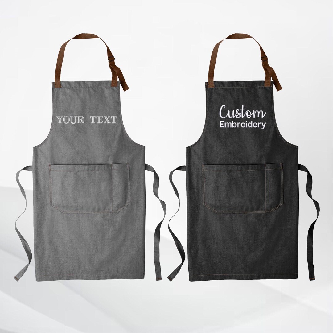 Personalized Text/logo Apron, Custom Workshop Logo Apron, Baking ...