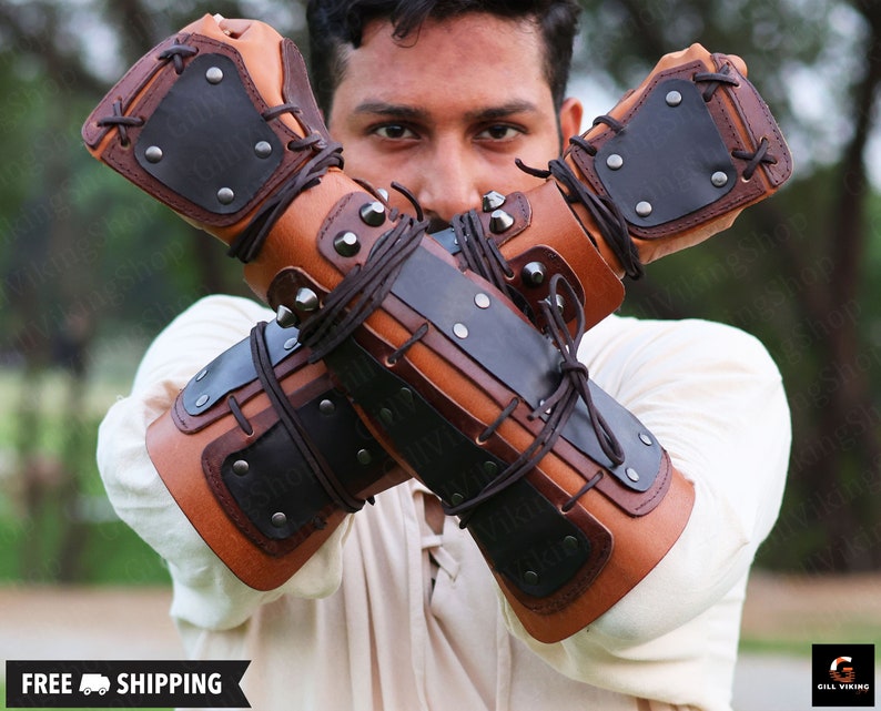 Medieval Samurai Leather Armor, Cosplay Knight Larp Armor, Renaissance ...