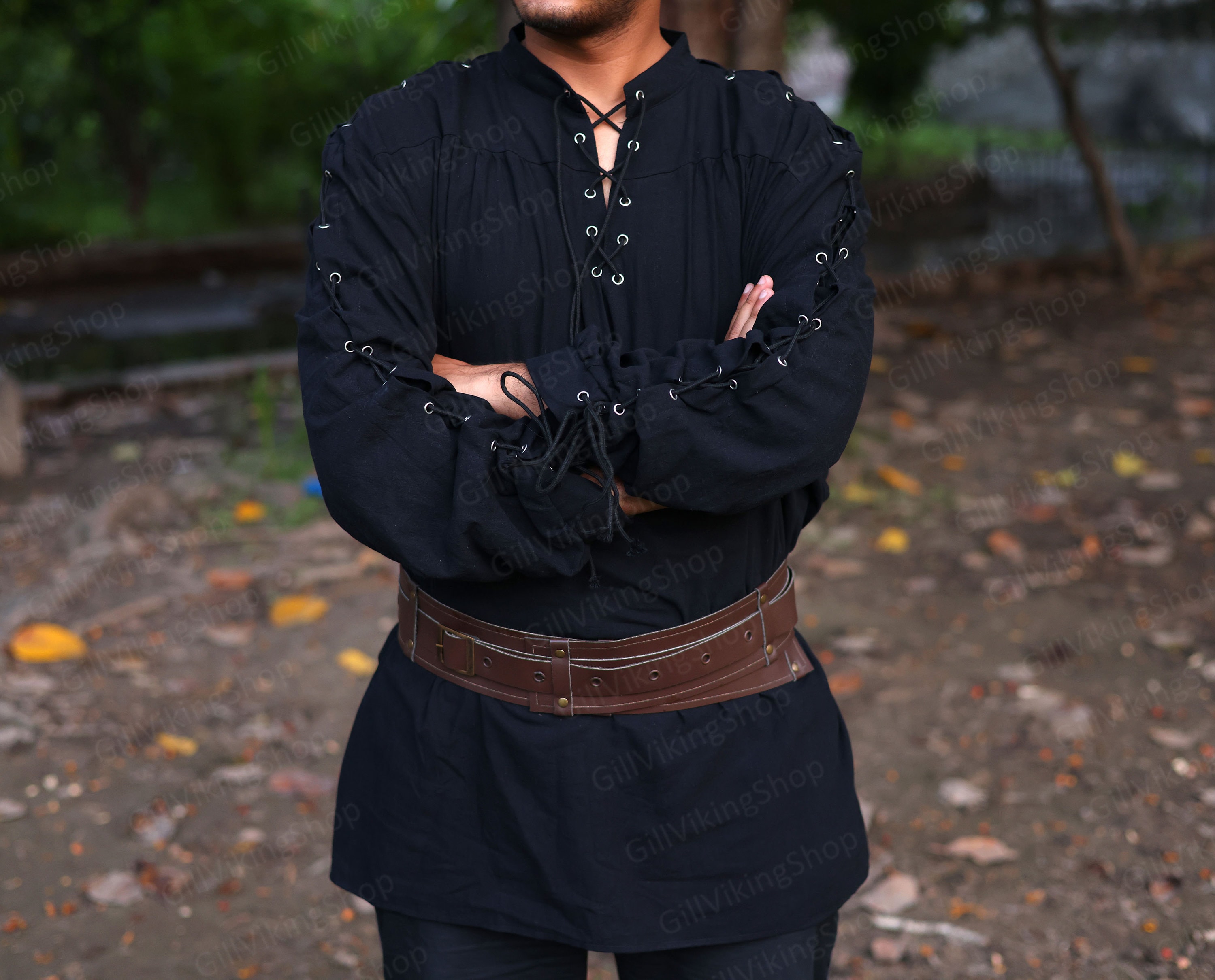 Aesthetic Medieval Viking Tunic, Renaissance Fair Larp Mens Tunic ...