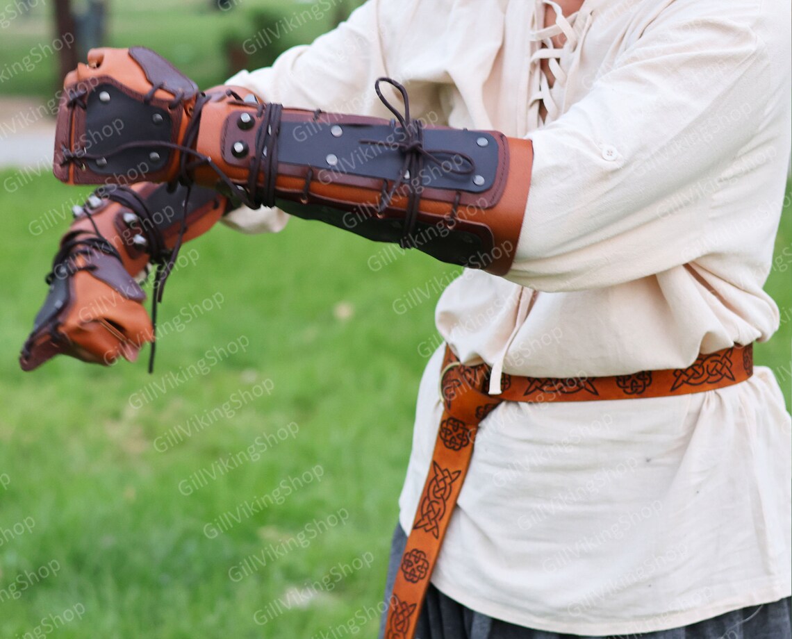 Medieval Samurai Leather Armor, Cosplay Knight Larp Armor, Renaissance ...