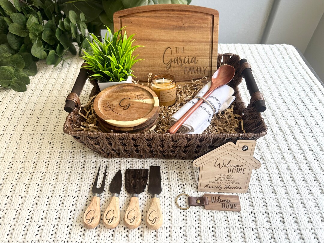 Custom Closing Gift Basket Realtor Gift for Client New Home Gift ...