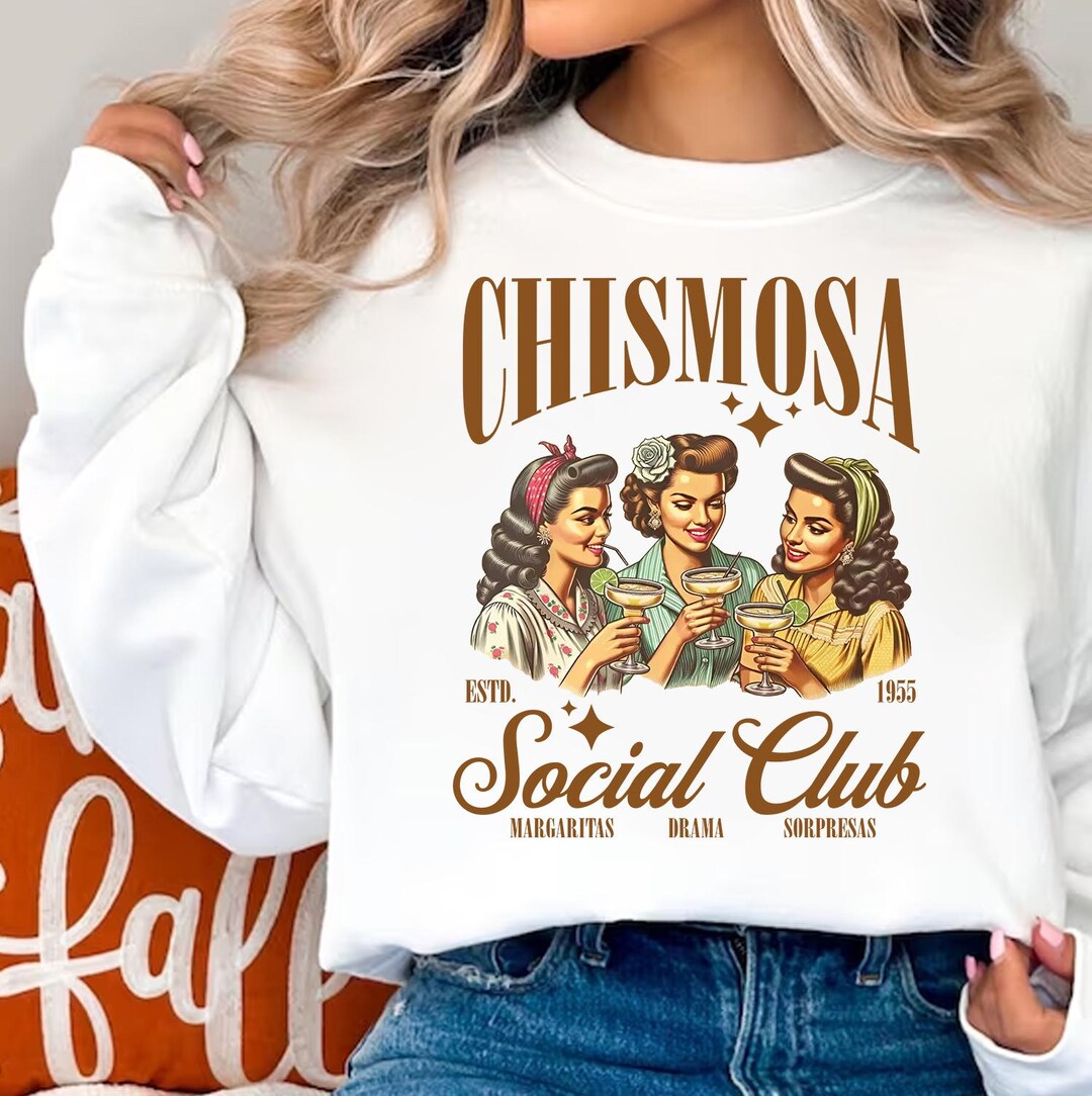 Chismosa Social Club PNG, Chismosa PNG Latina Social Club Graphic ...
