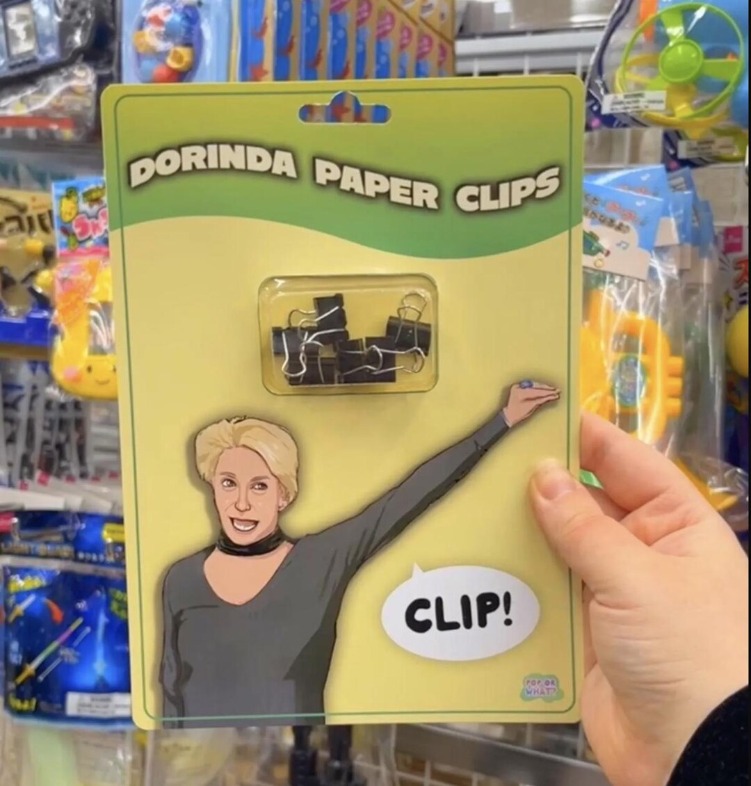 Dorinda Paper Clips Funny RHONY Quote - Etsy