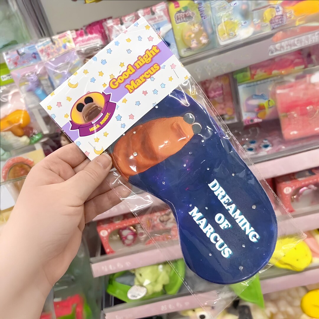 Marcus the Worm Sleep Mask - Etsy