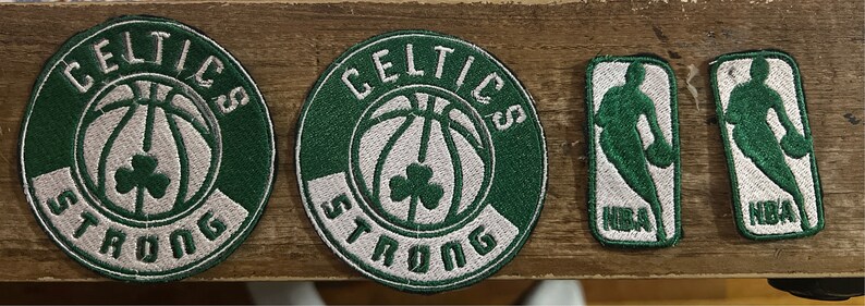 2 Boston Celtics 2 Nba Patches - Etsy
