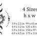 Sun and Moon Machine Embroidery Design, Moon Phase Sky Embroidery ...