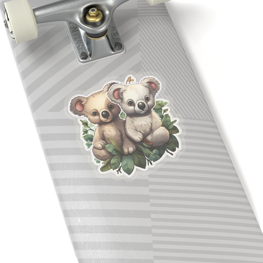 Koala Bear Sticker Glossy Finish Sticker for Koala Lovers Bear Lovers ...
