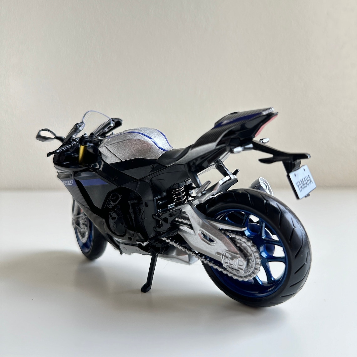 Yamaha YZF-R1M Diecast Motorcycle Model Alloy Model Bike Alloy Diecasts ...