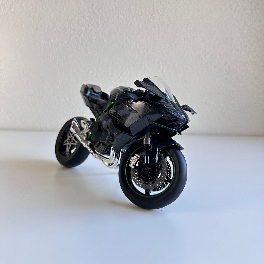 1:9 Ninja H2R Diecast Motorcycle Model Alloy Model Bike Alloy Diecasts ...