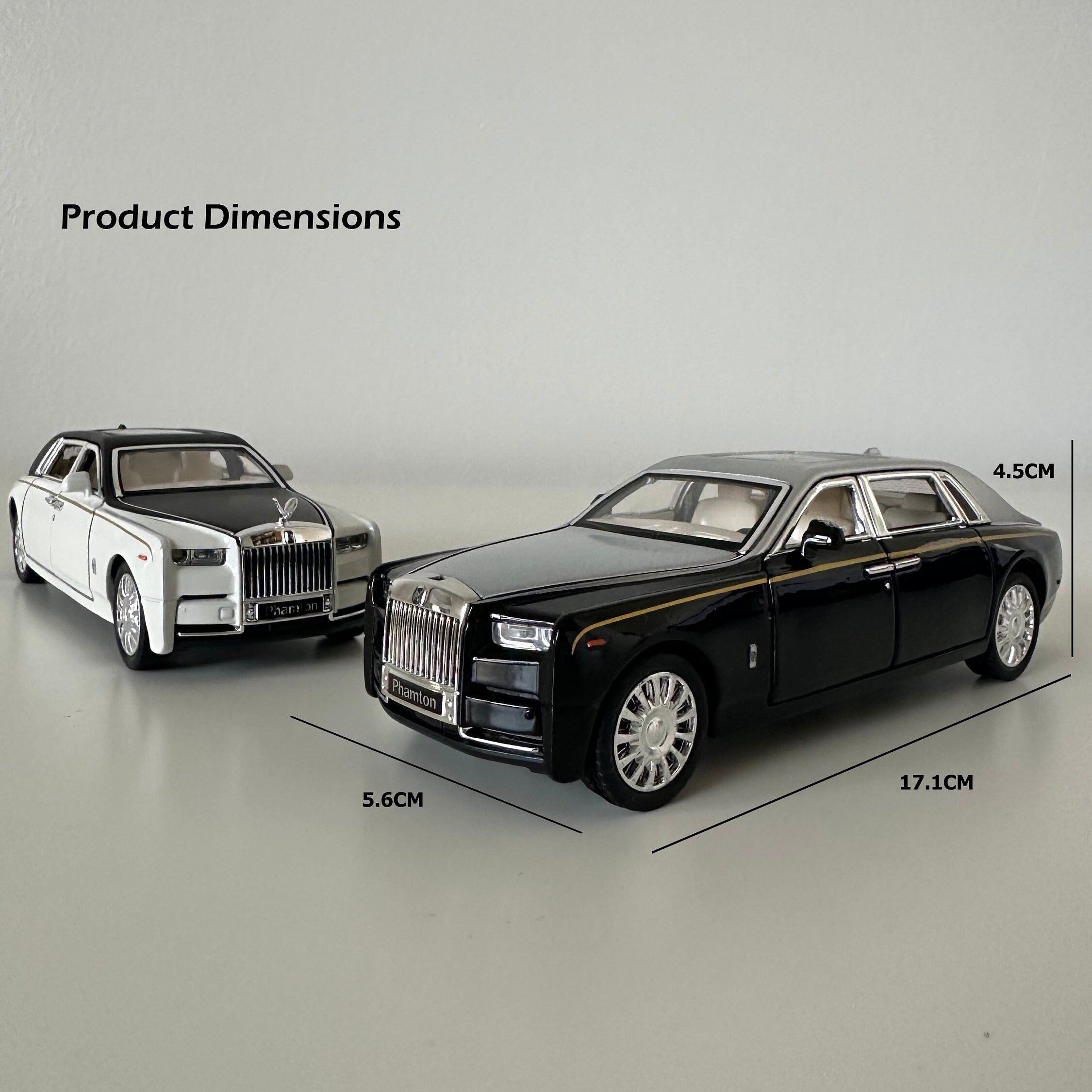 1:32 Rolls Royce Phantom Alloy Model Car - Alloy Diecasts Gifts for ...