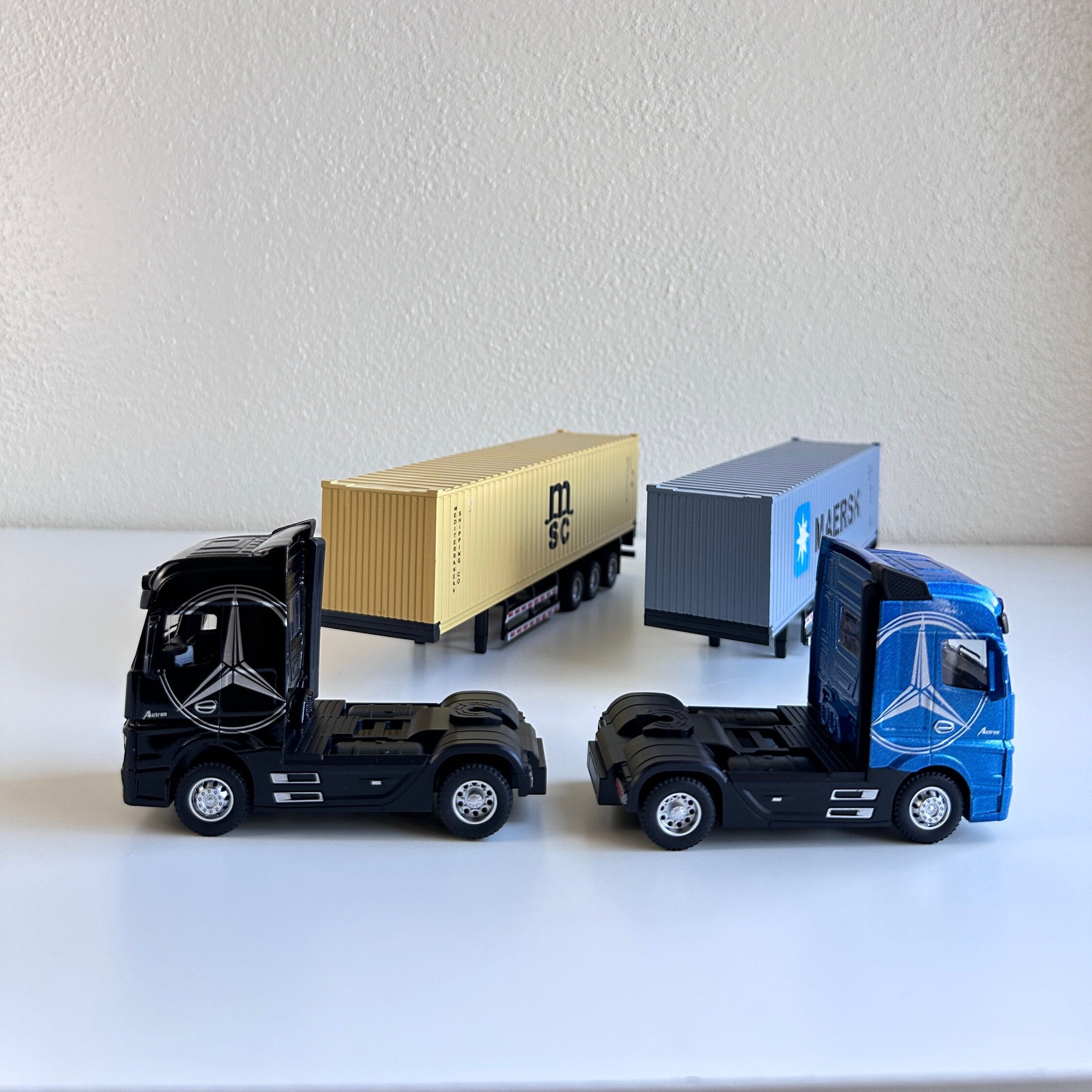 1:32 Alloy Container Truck Model Car - Heavy Truck Alloy Diecasts for ...