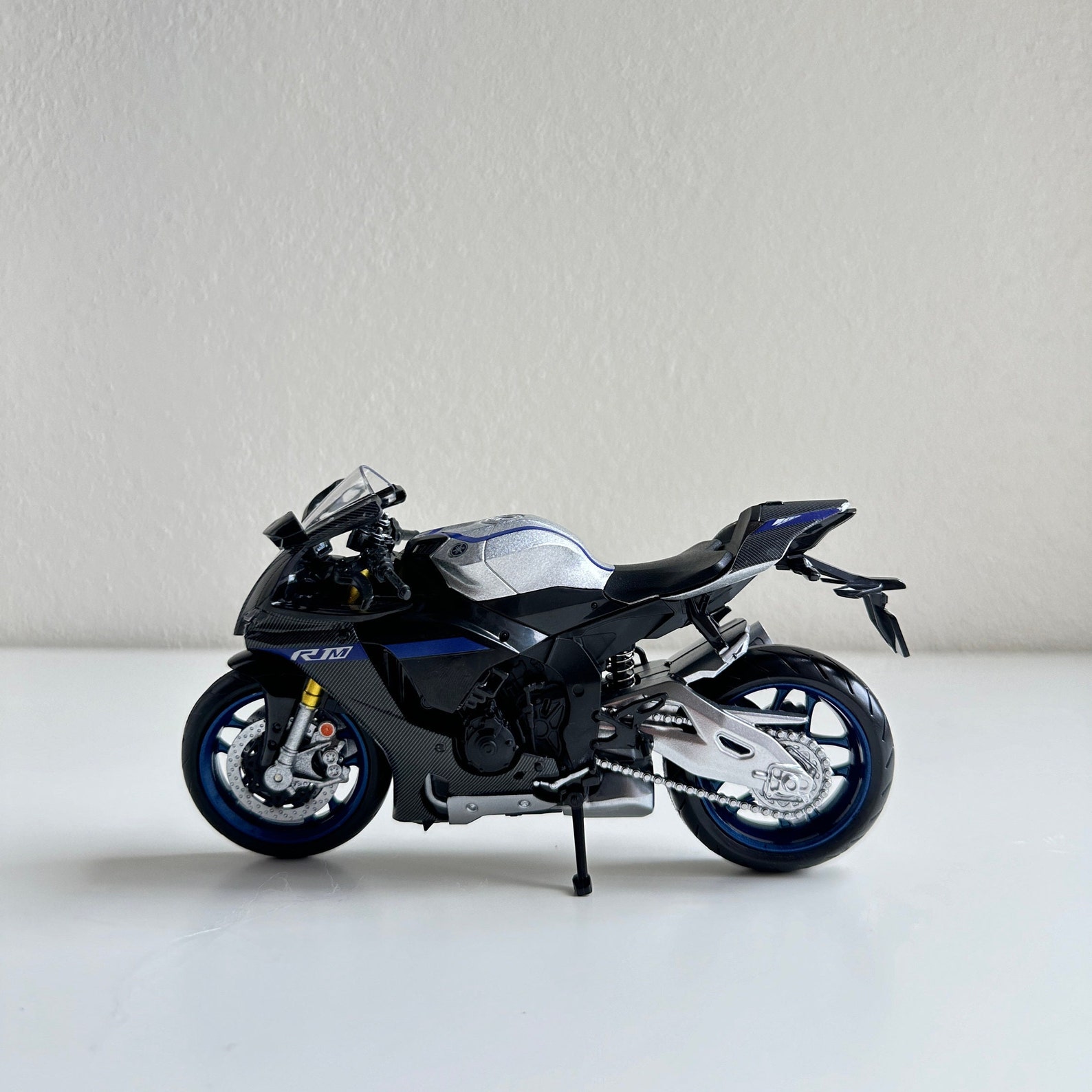 Yamaha YZF-R1M Diecast Motorcycle Model Alloy Model Bike Alloy Diecasts ...