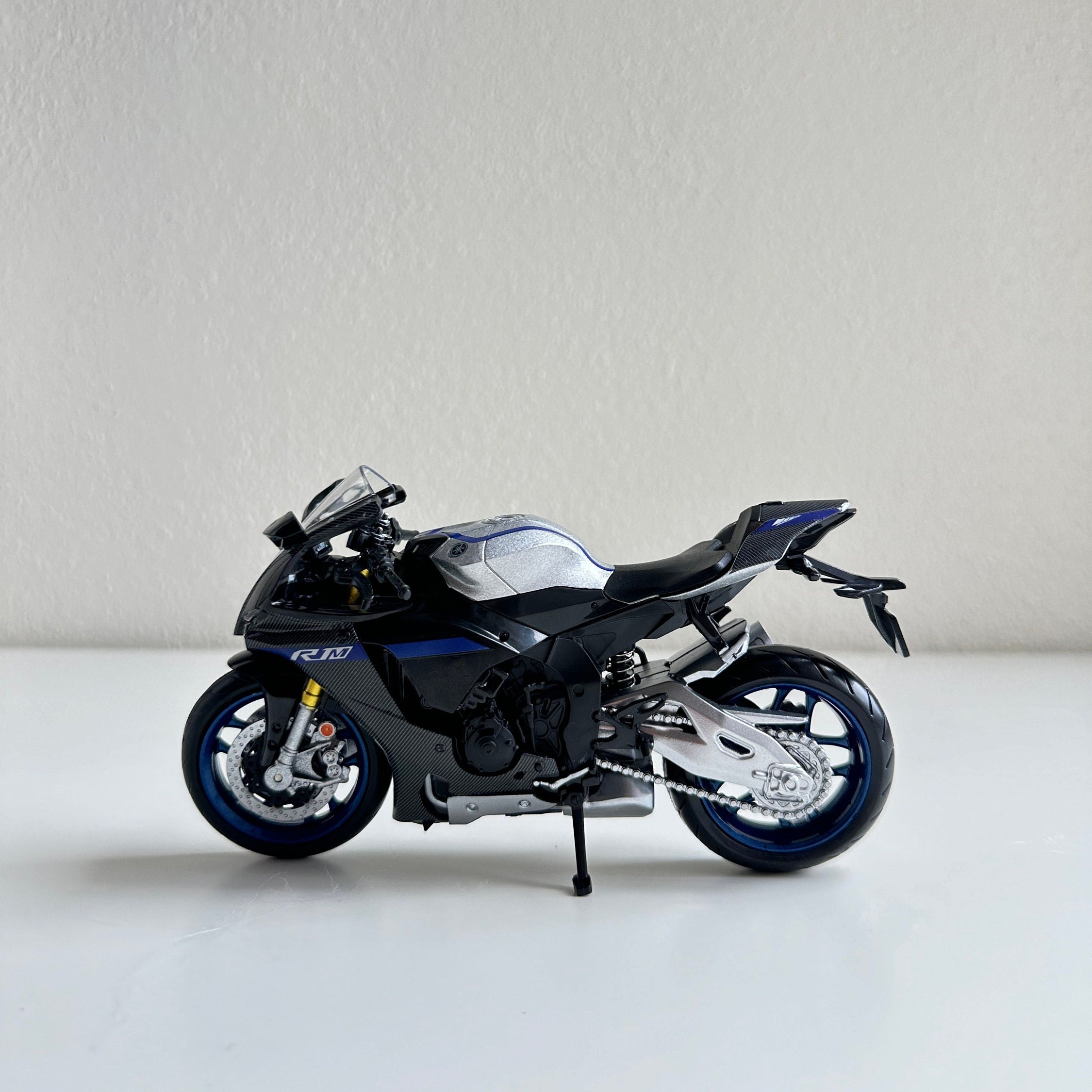Yamaha YZF-R1M Diecast Motorcycle Model Alloy Model Bike Alloy Diecasts ...