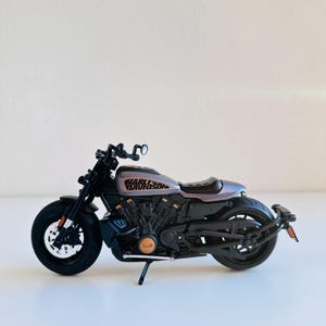 1:12 Harley Sportster S Grey Diecast Motorcycle Model Alloy Model Bike ...