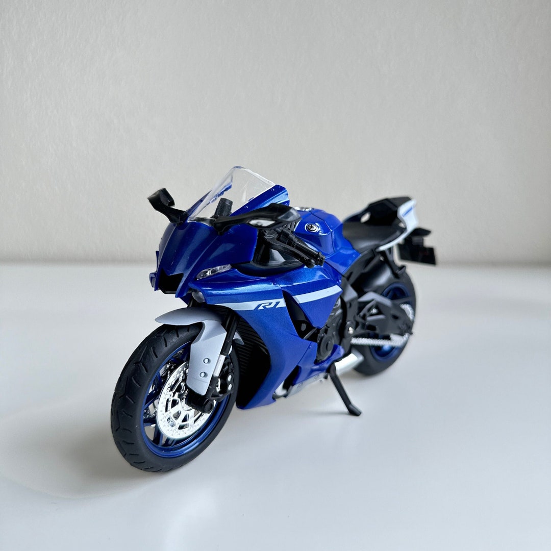 1:12 Yamaha R1 Diecast Motorcycle Model Alloy Model Bike Alloy Diecasts ...