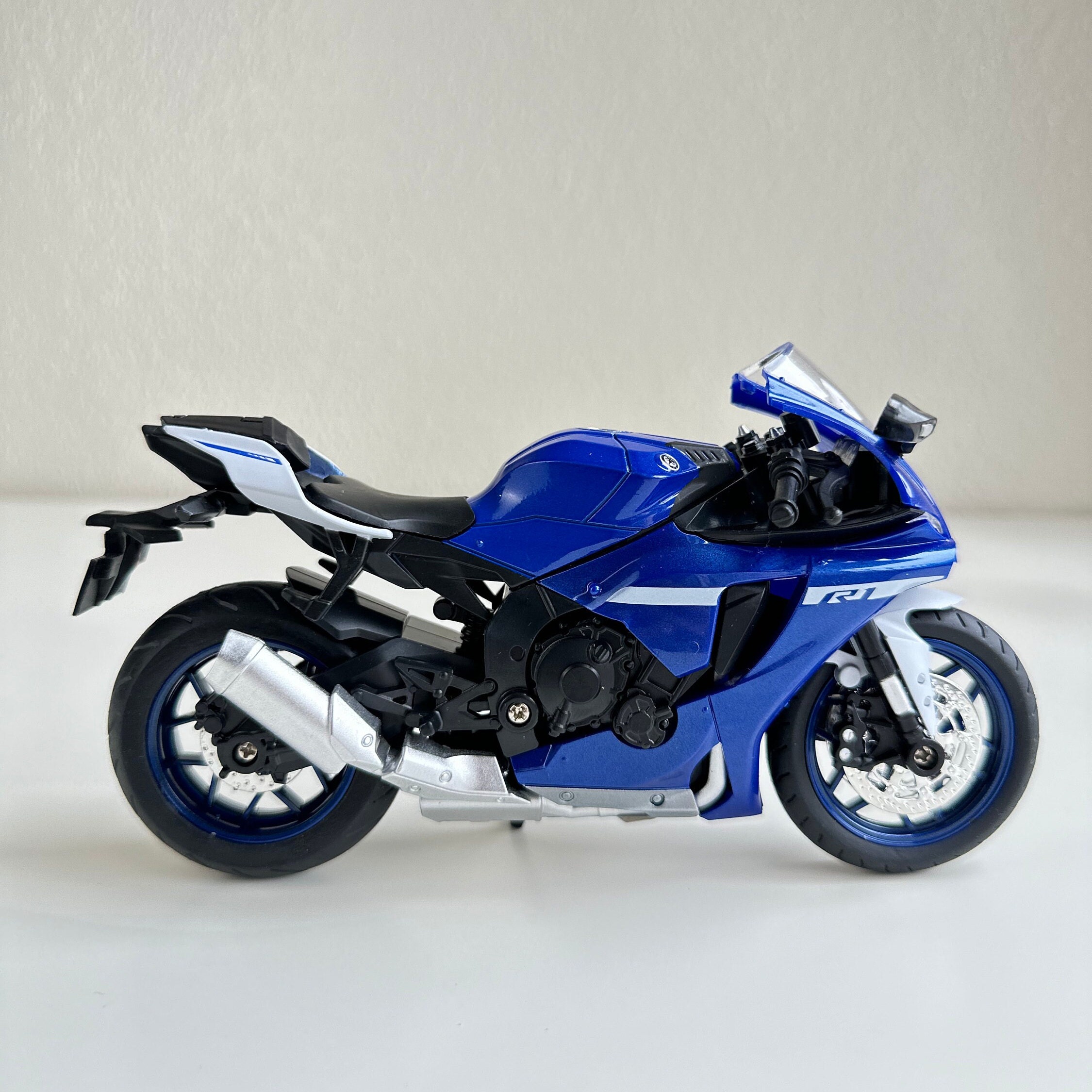 1:12 Yamaha R1 Diecast Motorcycle Model Alloy Model Bike Alloy Diecasts ...