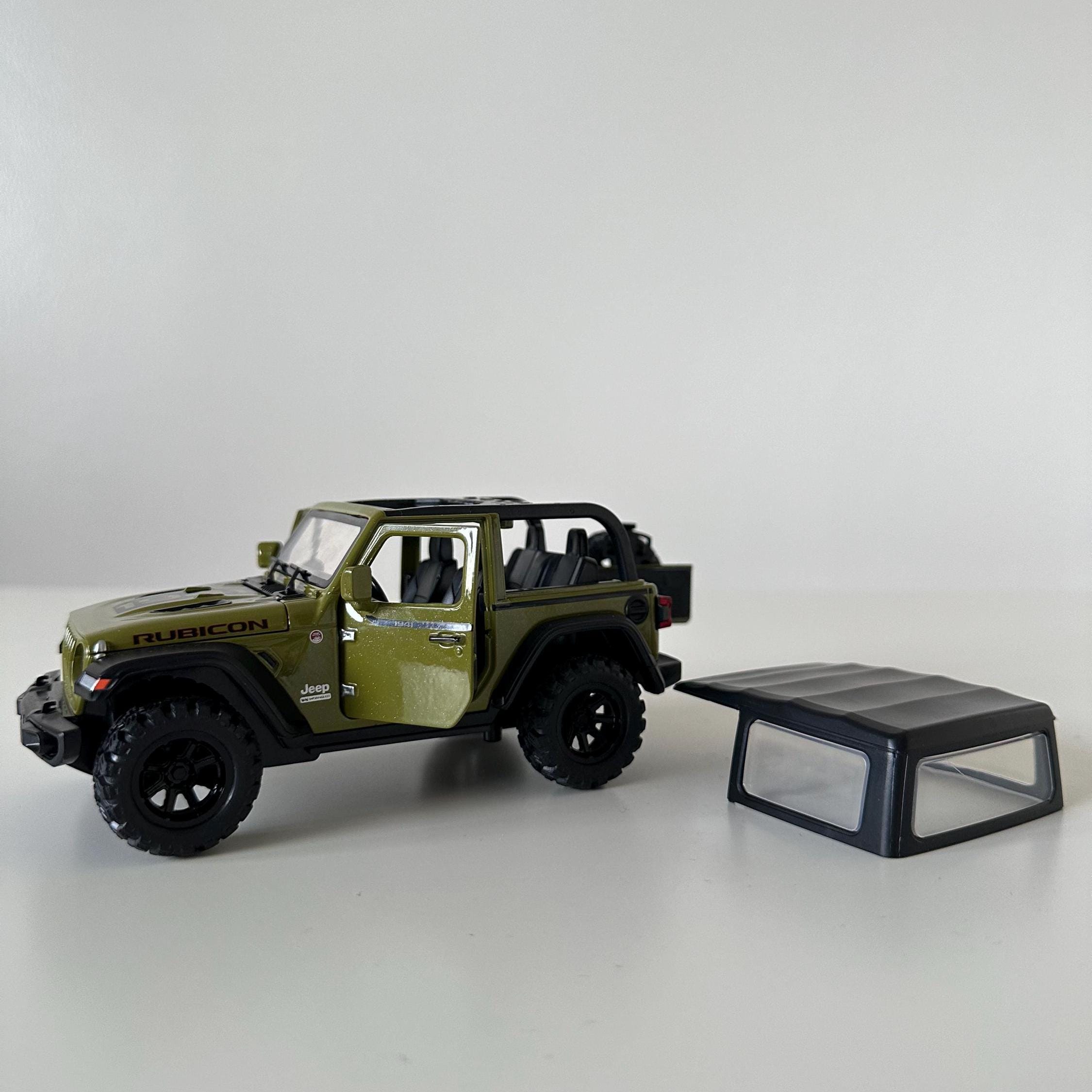 1:32 Jeep Wrangler Rubicon Off-road Alloy Model Car - Alloy Diecasts ...
