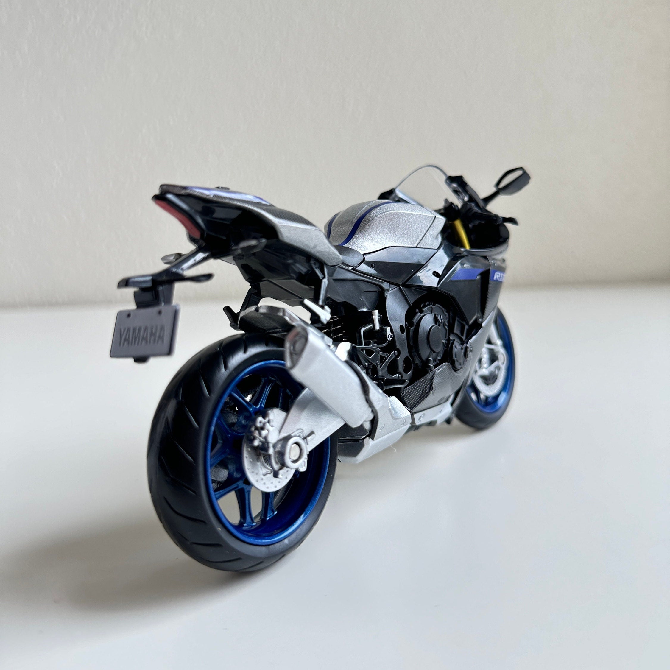 Yamaha YZF-R1M Diecast Motorcycle Model Alloy Model Bike Alloy Diecasts ...