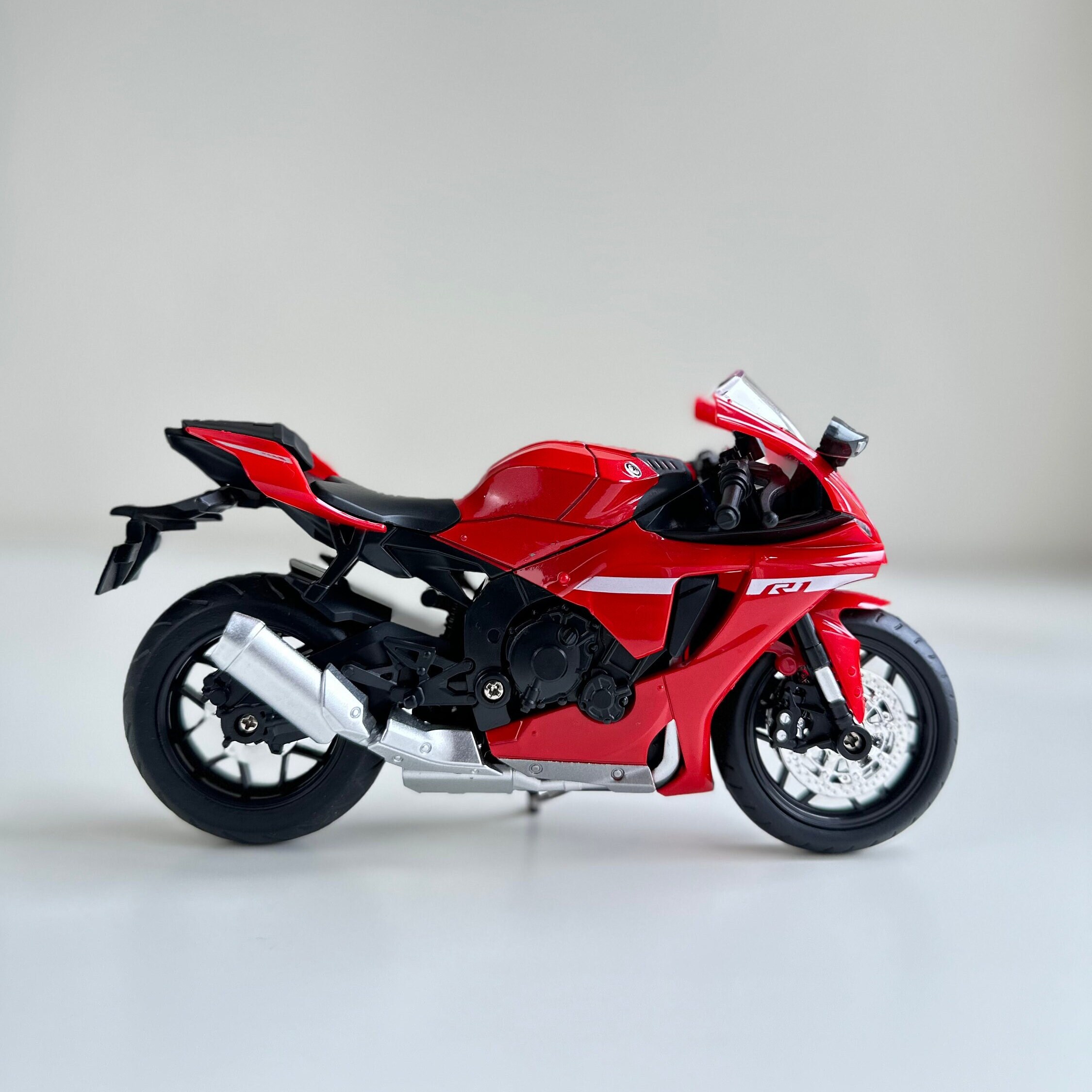 1:12 Yamaha R1 Diecast Motorcycle Model Alloy Model Bike Alloy Diecasts ...