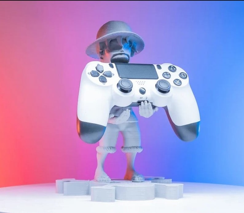 Luffy Controller Stand, ONE PIECE Luffy Game Controller Support Stand ...