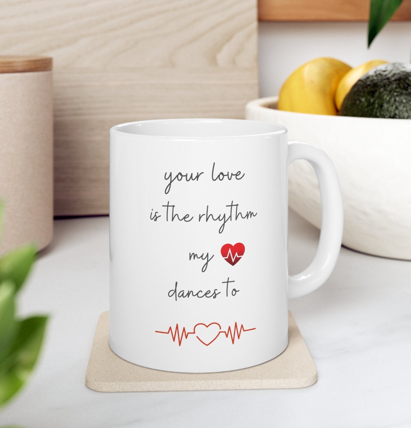 Love Message Mug, Valentine's Day Gift, Birthday Present, Anniversary ...