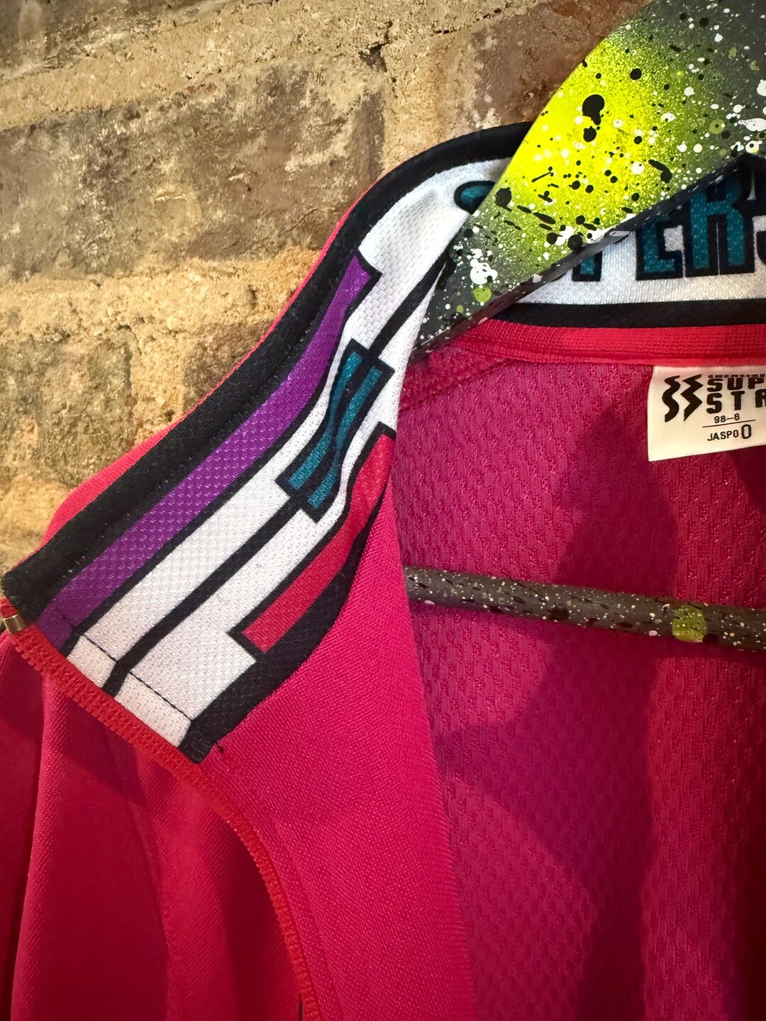 Pink 80s Vintage Track Top - Etsy