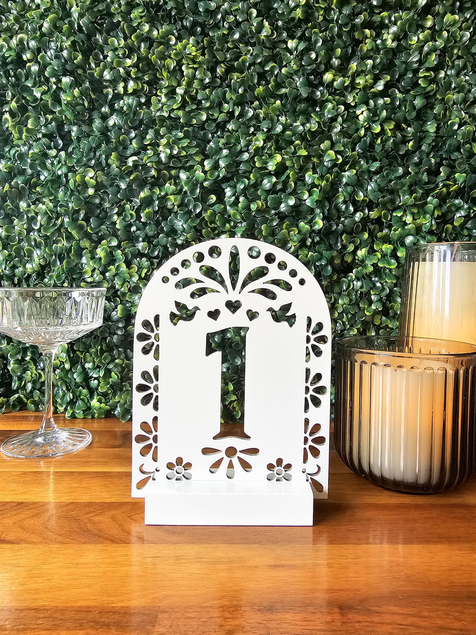 Papel Picado Table Numbers, Quinceañeras, Wedding, Baby Shower, Custom ...