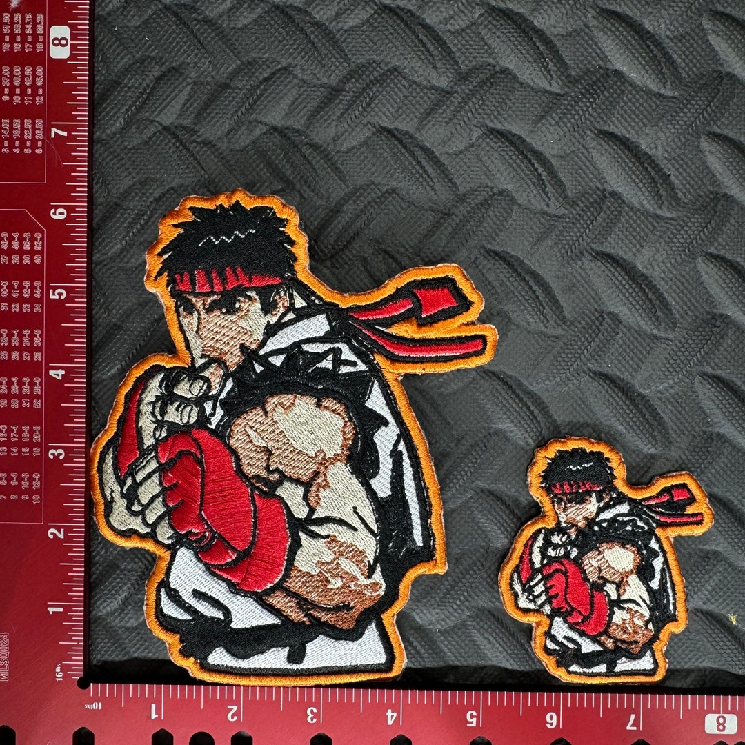 Karate Fighter Custom Embroidered Iron on Patch - Etsy