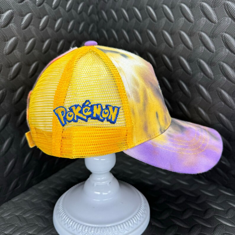 Pokémon Mega Hat Mewtwo Y Custom Embroidery Ponytail - Etsy