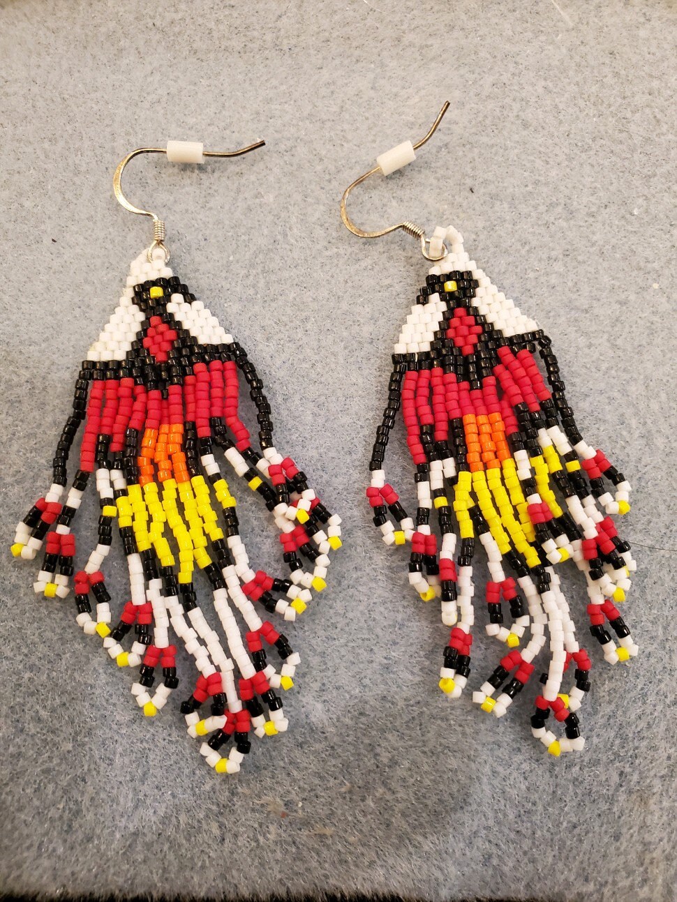 Thunderbird Native American Handmade Bead Earrings - Etsy