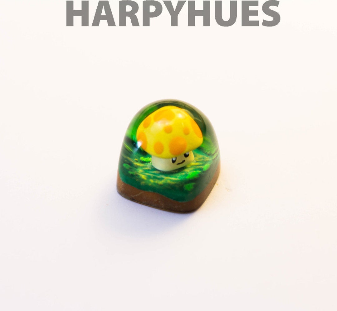 Sun-shroom Keycap, Plants Vs Zombies Keycap, Artisan Keycap, Resin ...