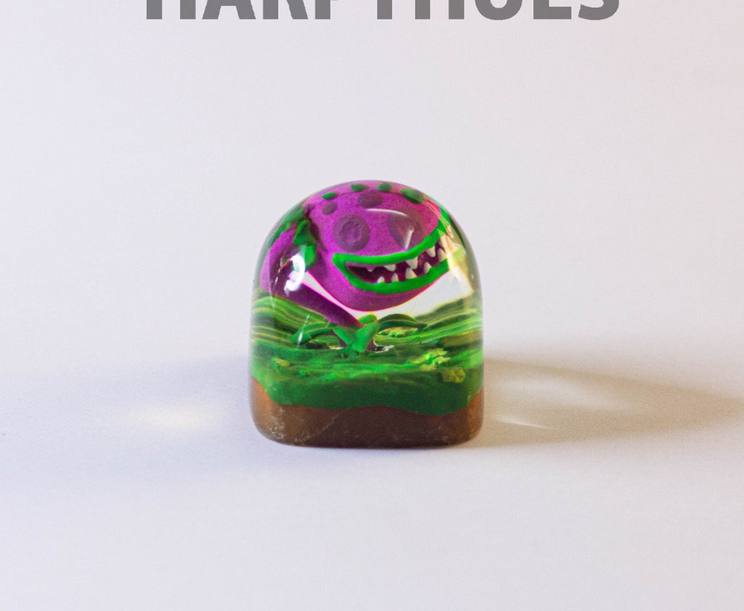 Chomper Keycap, Epoxy Resin Keycaps, Plants Vs Zombies Artisan Keycap ...