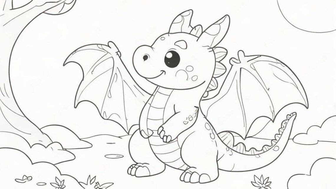 Dragons' Dreamworld Coloring Book - 90+ Pages With Reseller Rights - Etsy