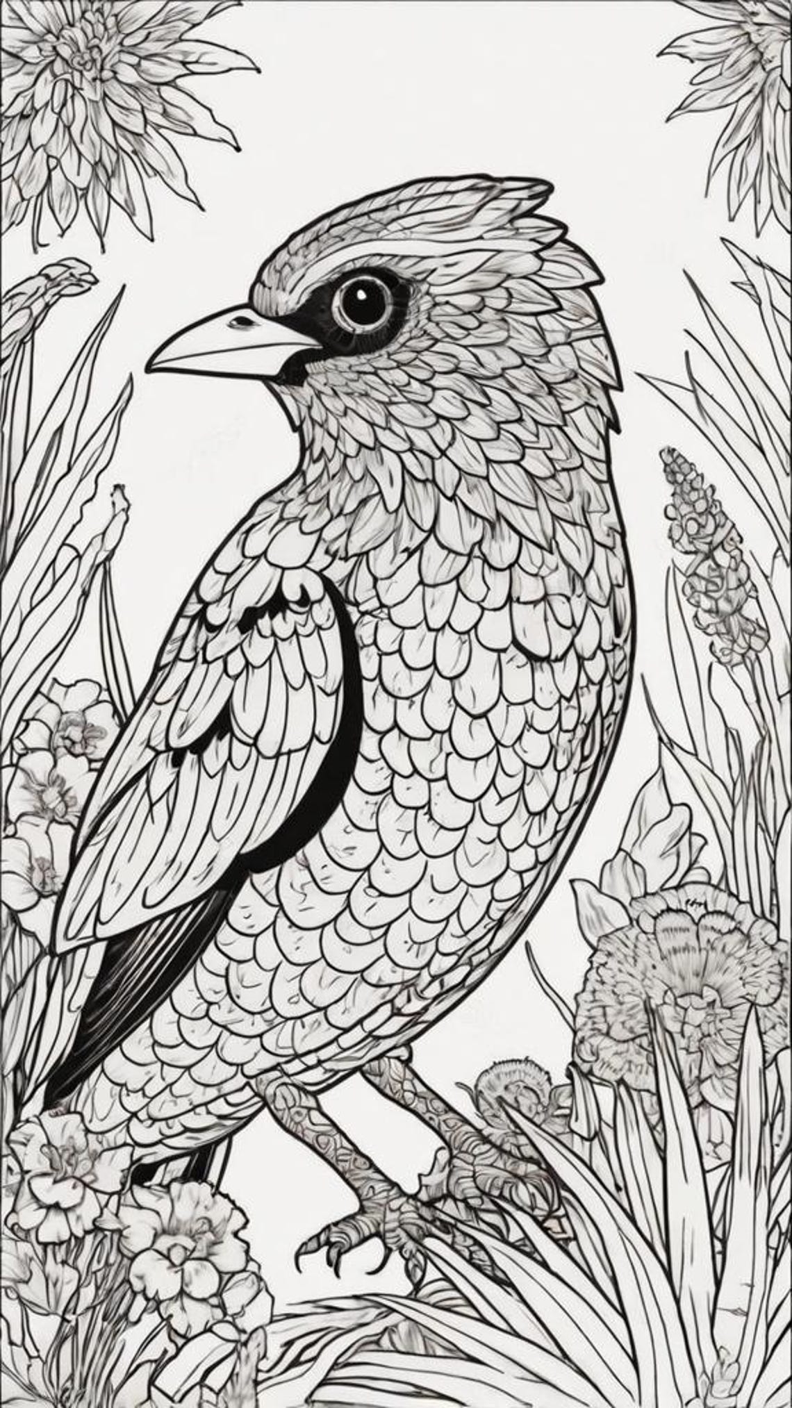 Animal Kingdom: 40+ Enchanting Coloring Pages for All Ages - Including ...